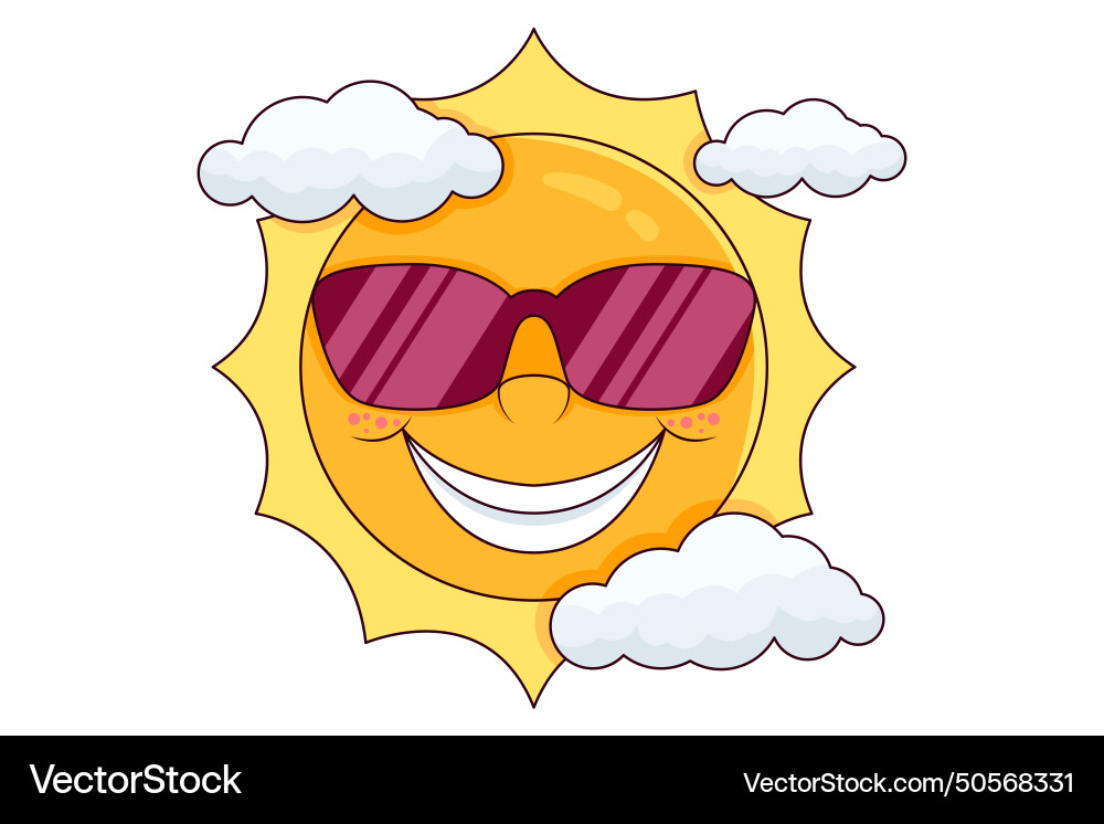 Solar system character design Royalty Free Vector Image