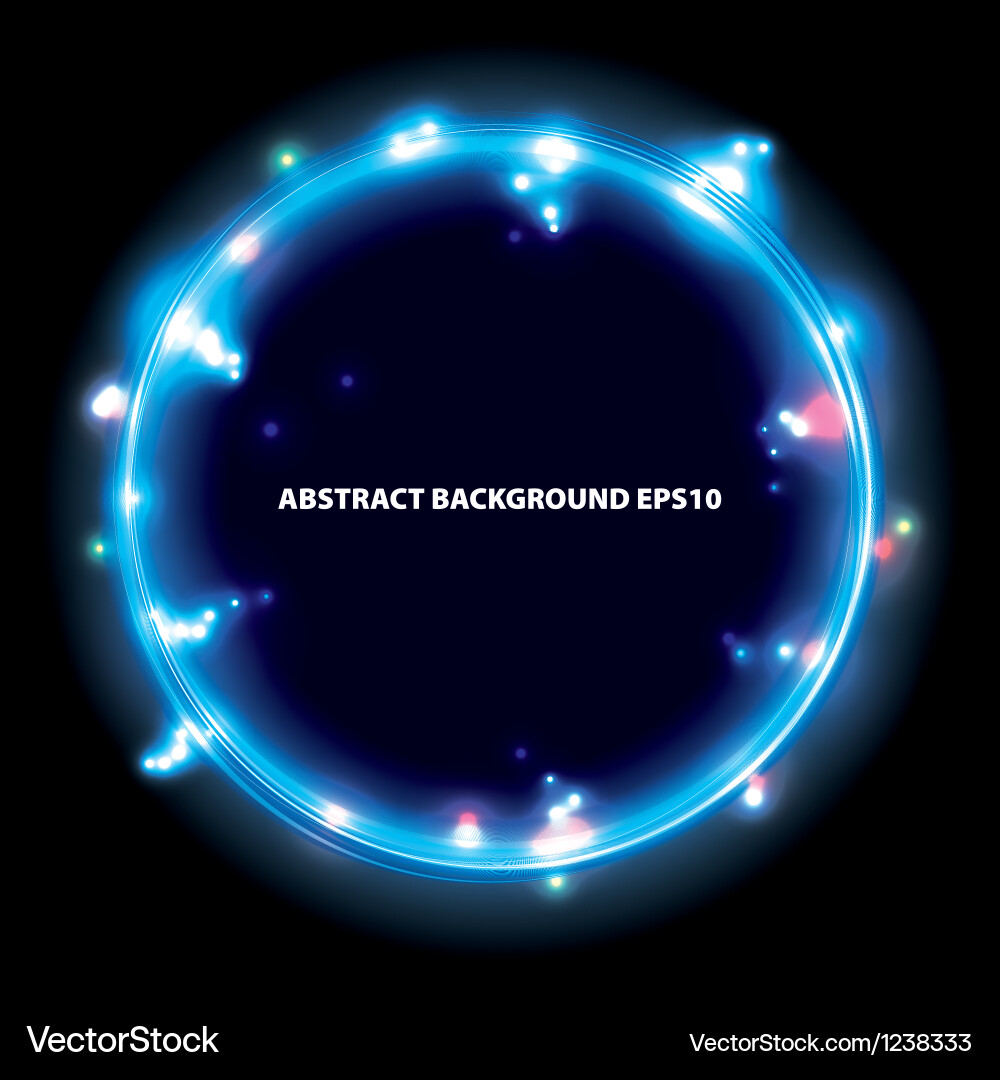 Blue ring Royalty Free Vector Image - VectorStock