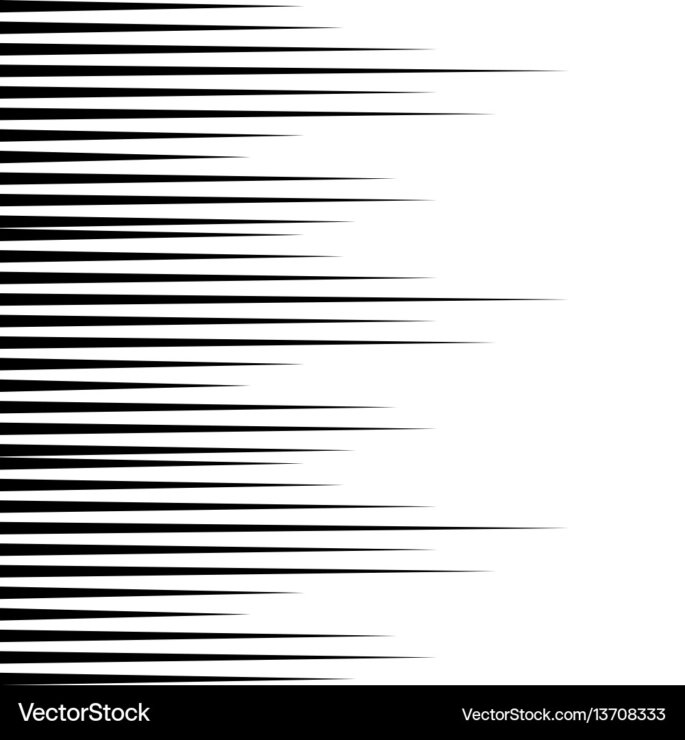 Comic book speed lines background Royalty Free Vector Image