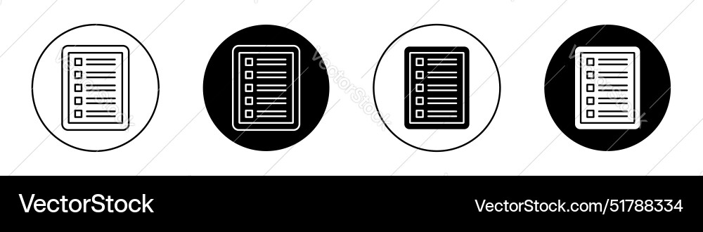 Memo pad icon Royalty Free Vector Image - VectorStock