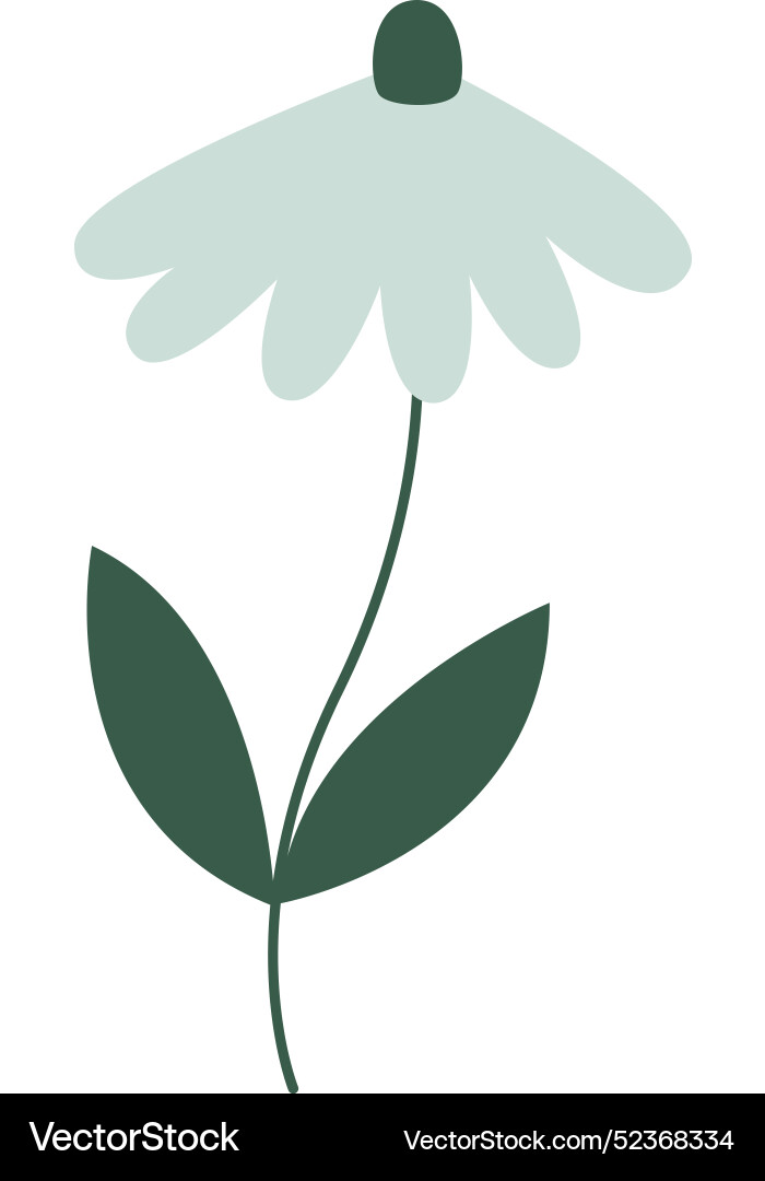 Simple flower icon Royalty Free Vector Image - VectorStock