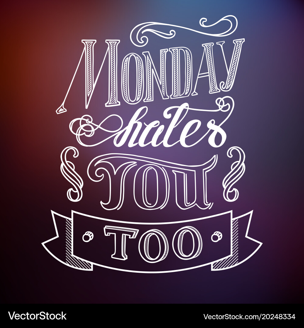 Typographic quote template Royalty Free Vector Image