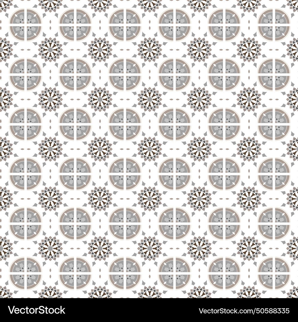Mediterranean floor seamless pattern design Vector Image