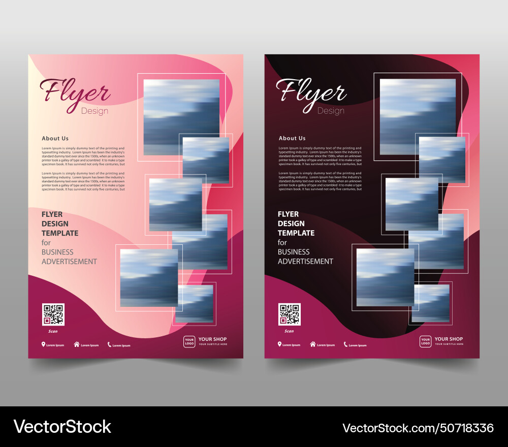 Poster flyer pamphlet brochure cover design layout