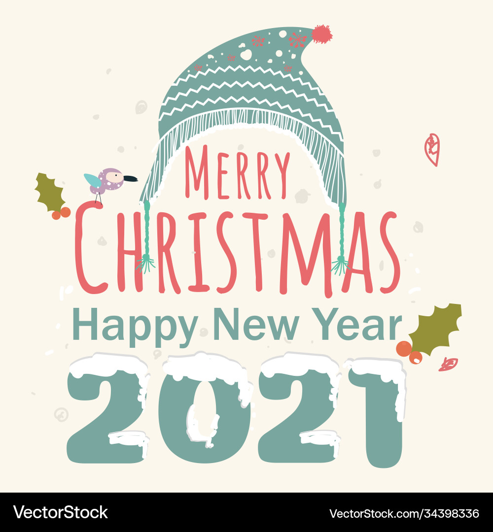 Winter Holiday Snow Scene Royalty Free Vector Image