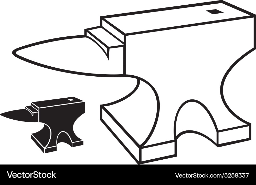 Anvil Royalty Free Vector Image - VectorStock
