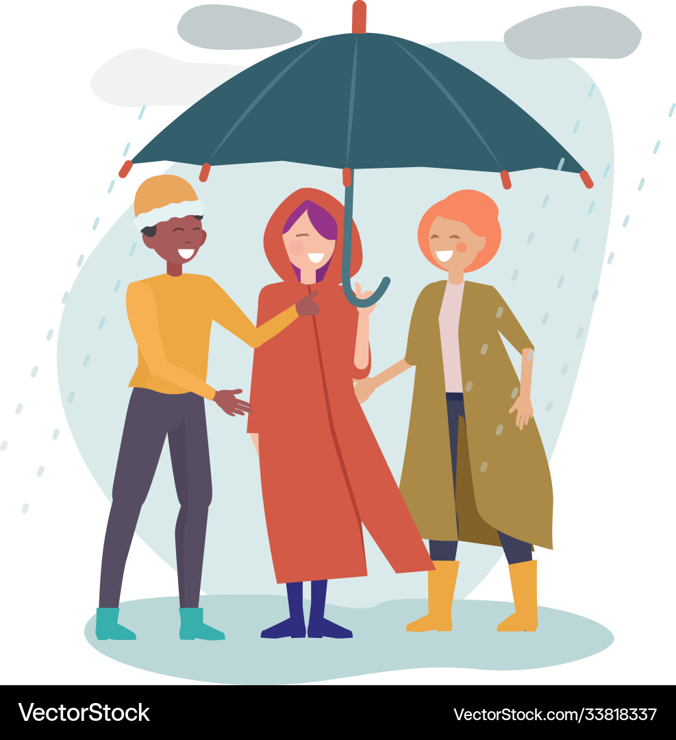 International friendship multicultural friends Vector Image