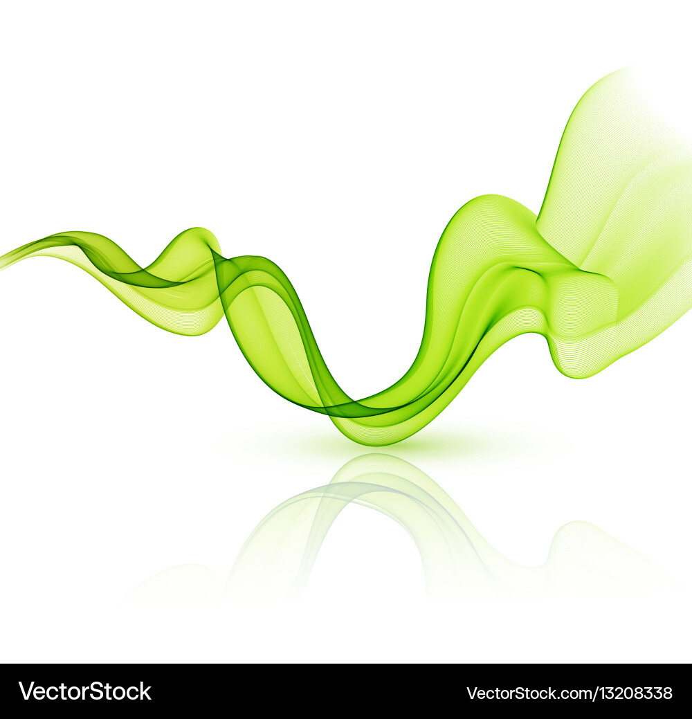 Abstract color wave design element Royalty Free Vector Image