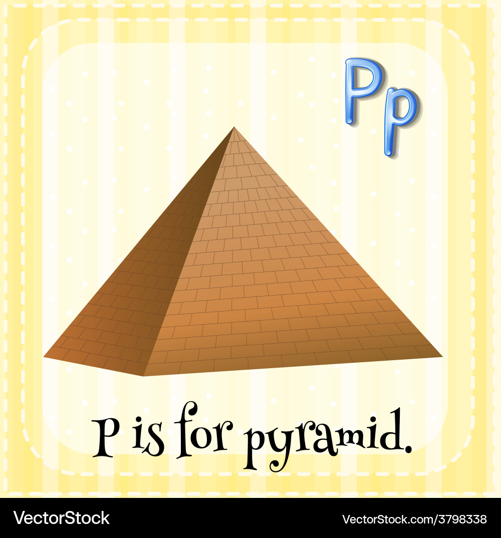 Letter p Royalty Free Vector Image - VectorStock