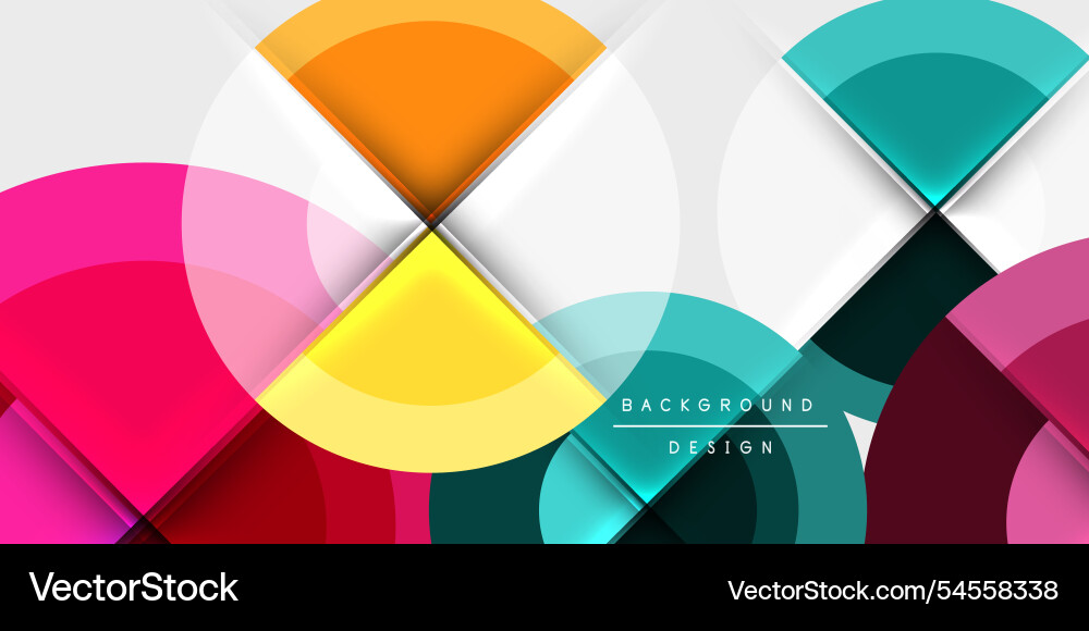 Target circle geometric abstract shapes Royalty Free Vector