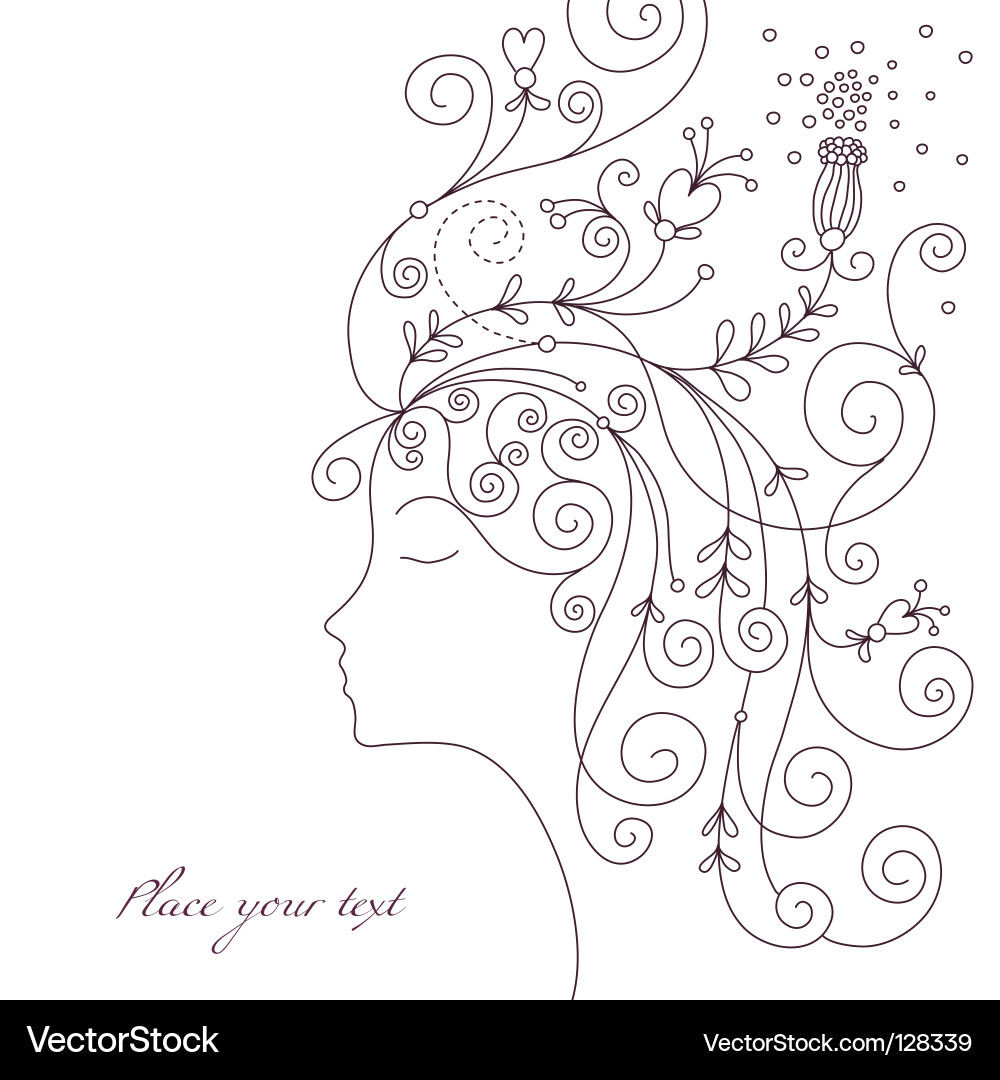 Abstract woman Royalty Free Vector Image - VectorStock