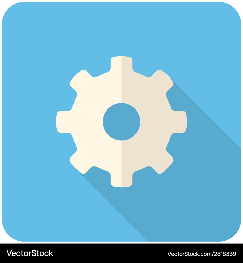 Settings icon Royalty Free Vector Image - VectorStock