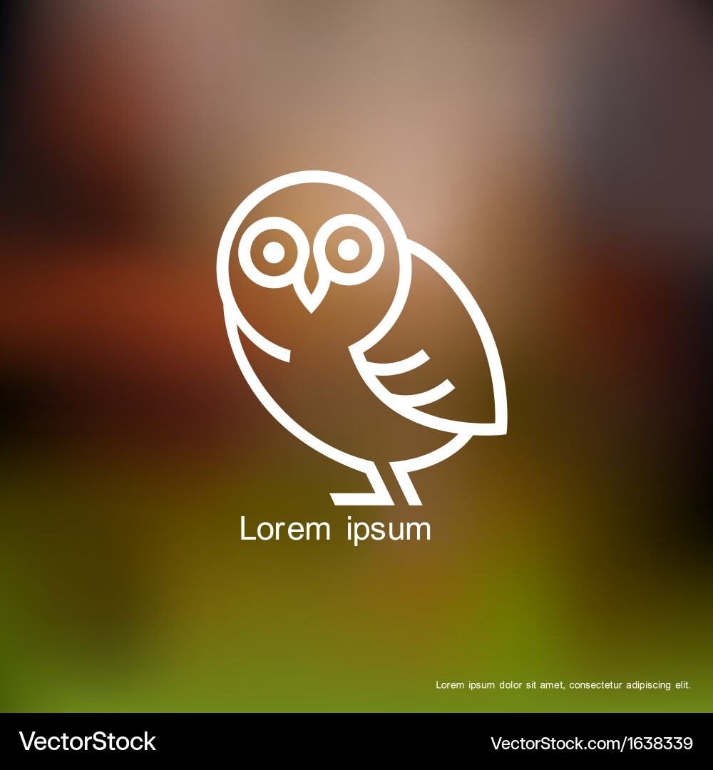 Stylized Owl Vector Images (over 930)
