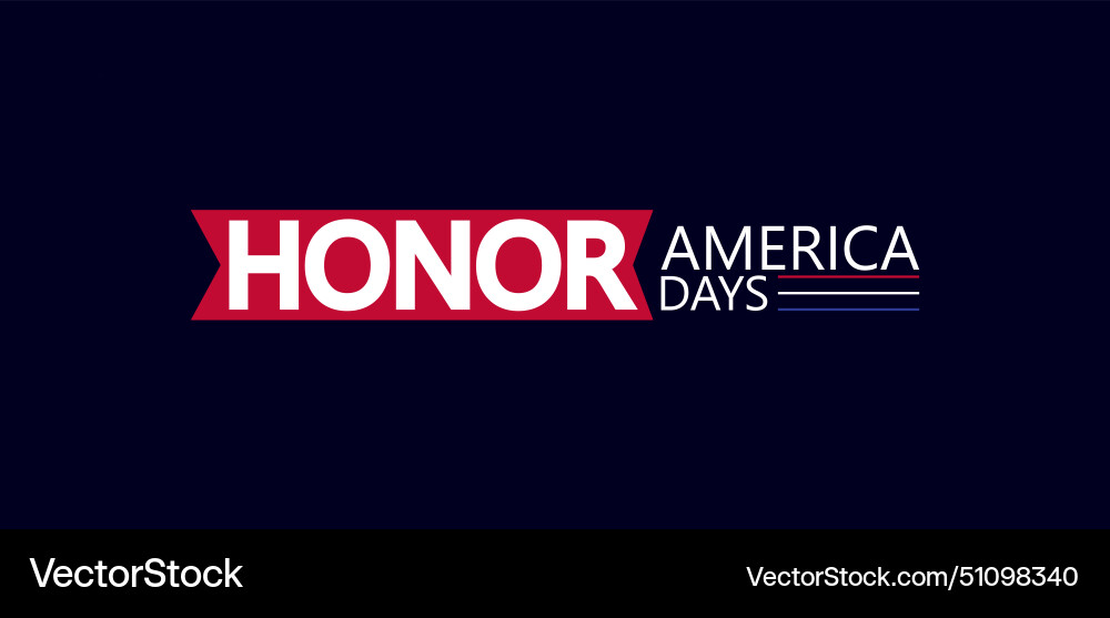 Creative commemoration stunning artwork honoring Vector Image