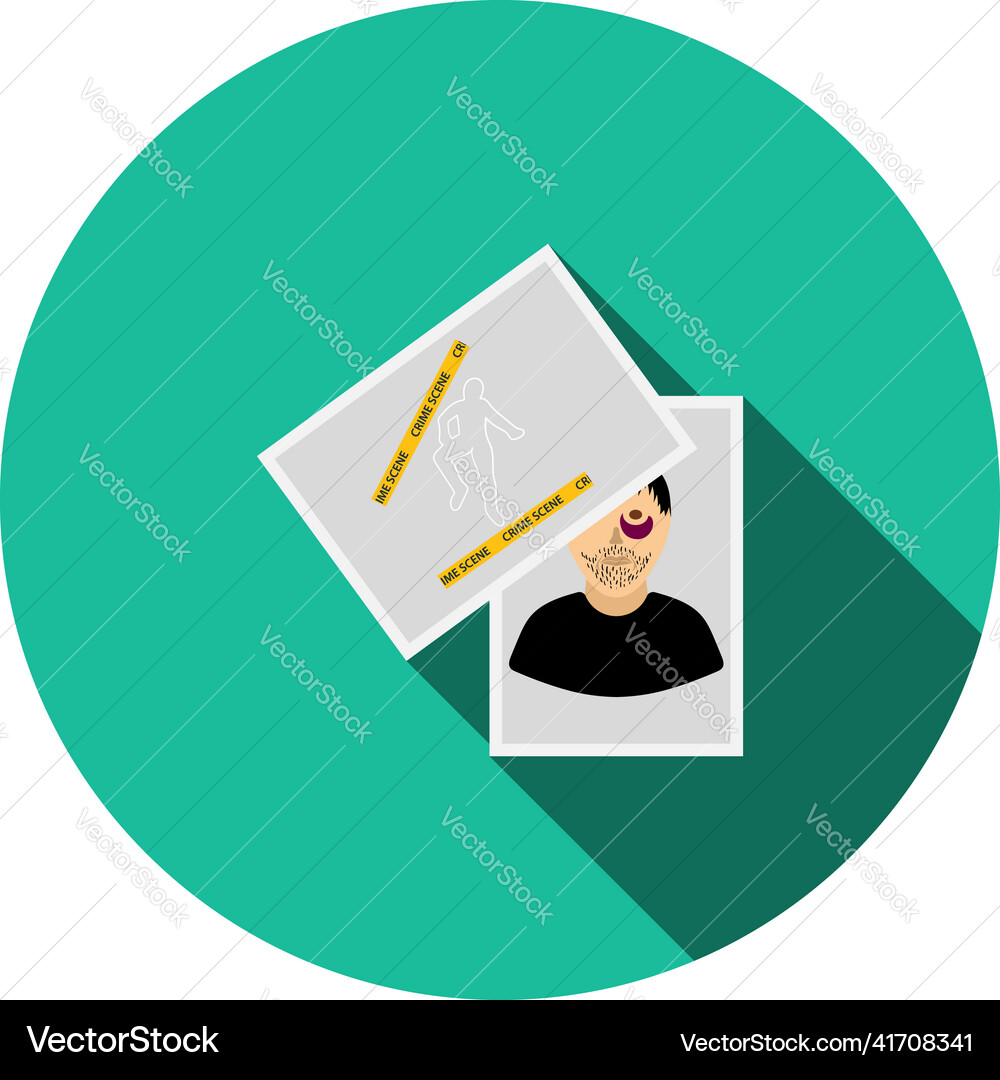 Photograph evidence icon Royalty Free Vector Image