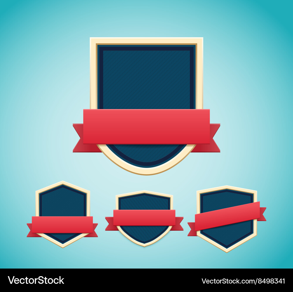 Retro badge eps 10 premium quality labels Vector Image