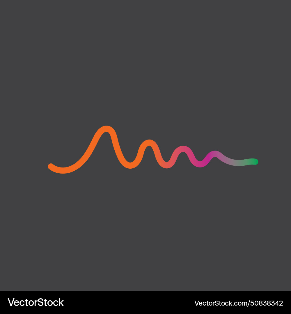 Sound waves Royalty Free Vector Image - VectorStock