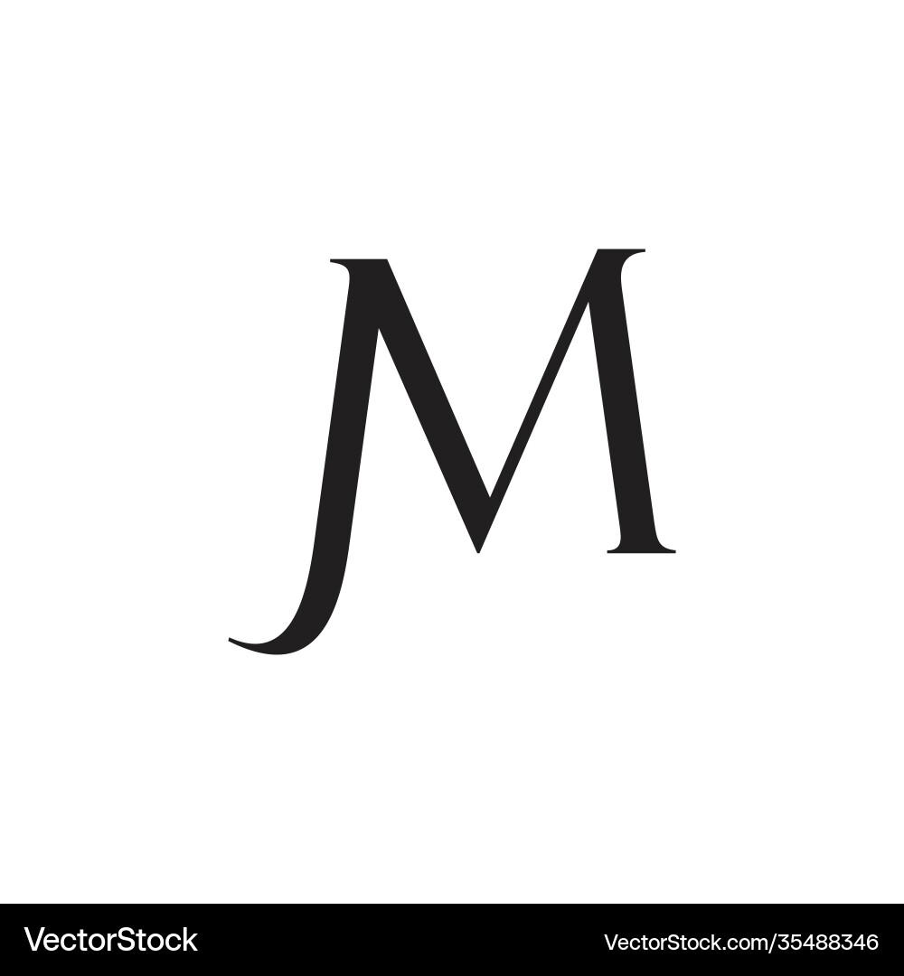 Jm Logo Monogram Vector Images (over 1,700)