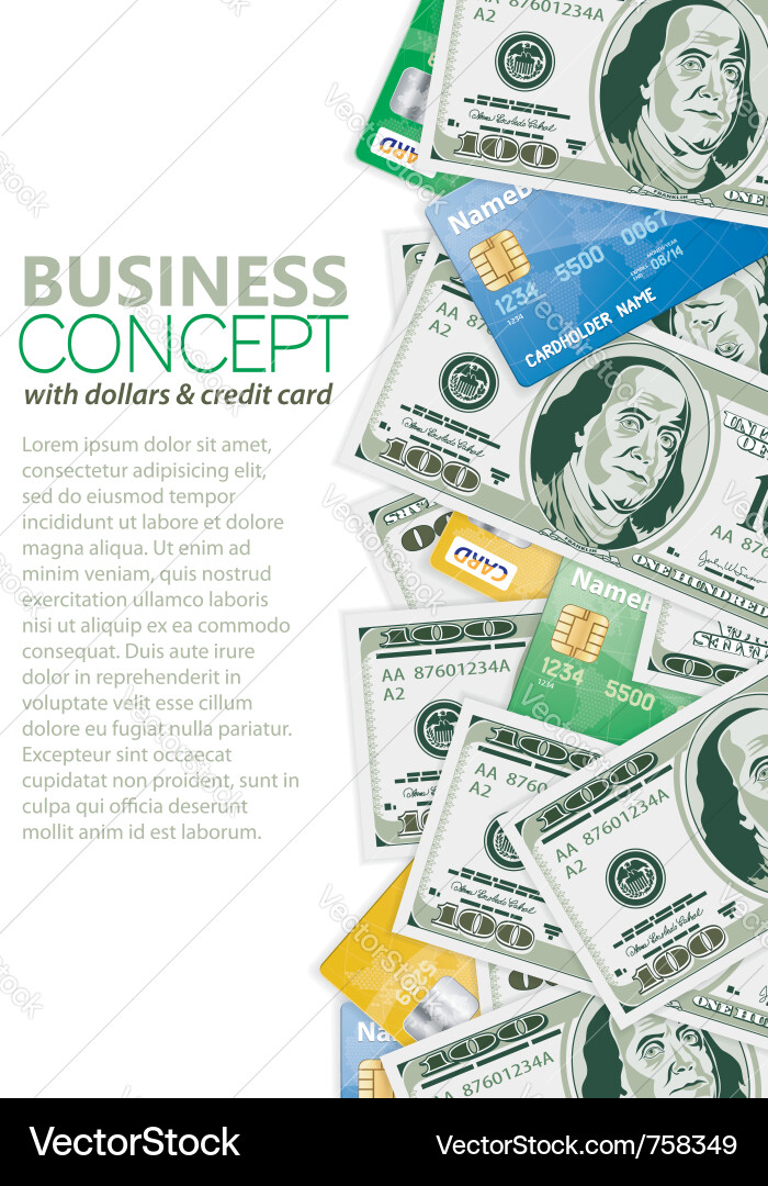 Business frame Royalty Free Vector Image - VectorStock