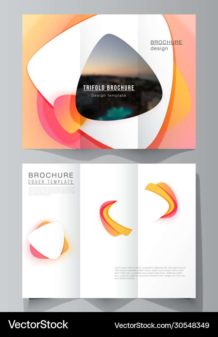 Minimal layouts modern Royalty Free Vector Image