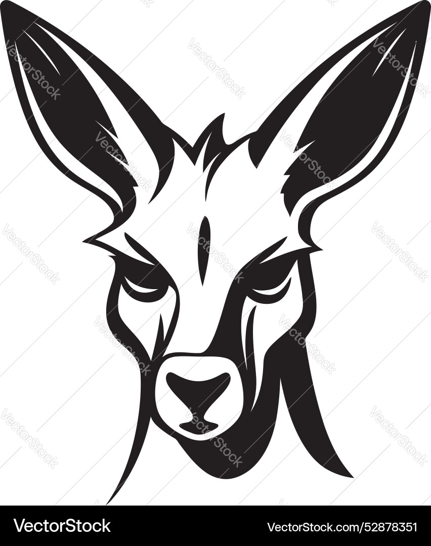 Kangaroo agility athlete kangaroo kickstart Vector Image