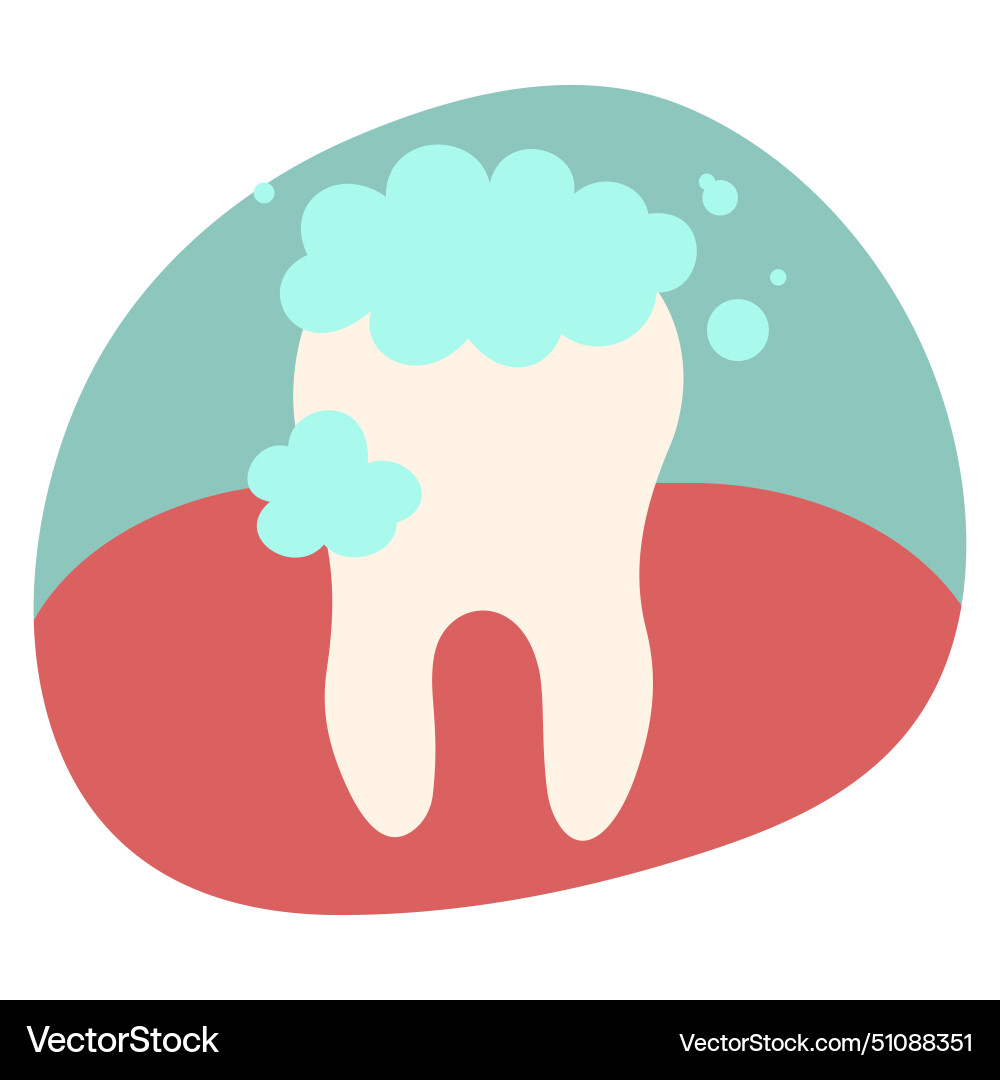 Teeth single 15 Royalty Free Vector Image - VectorStock
