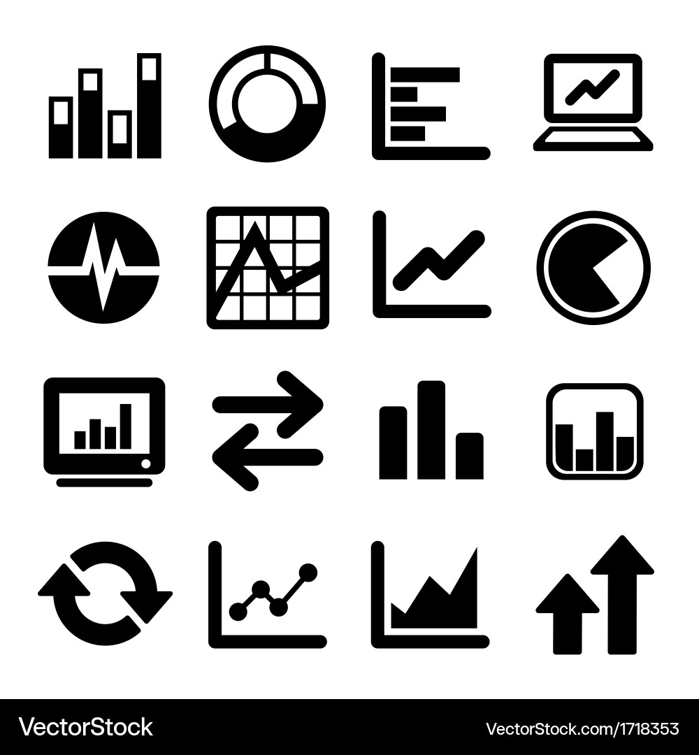 Business infographic icons Royalty Free Vector Image