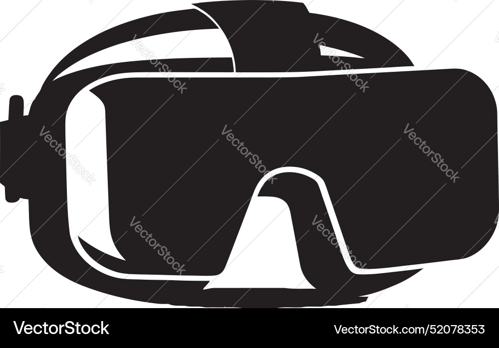 Digital dreamscape vr goggles iconic design Vector Image