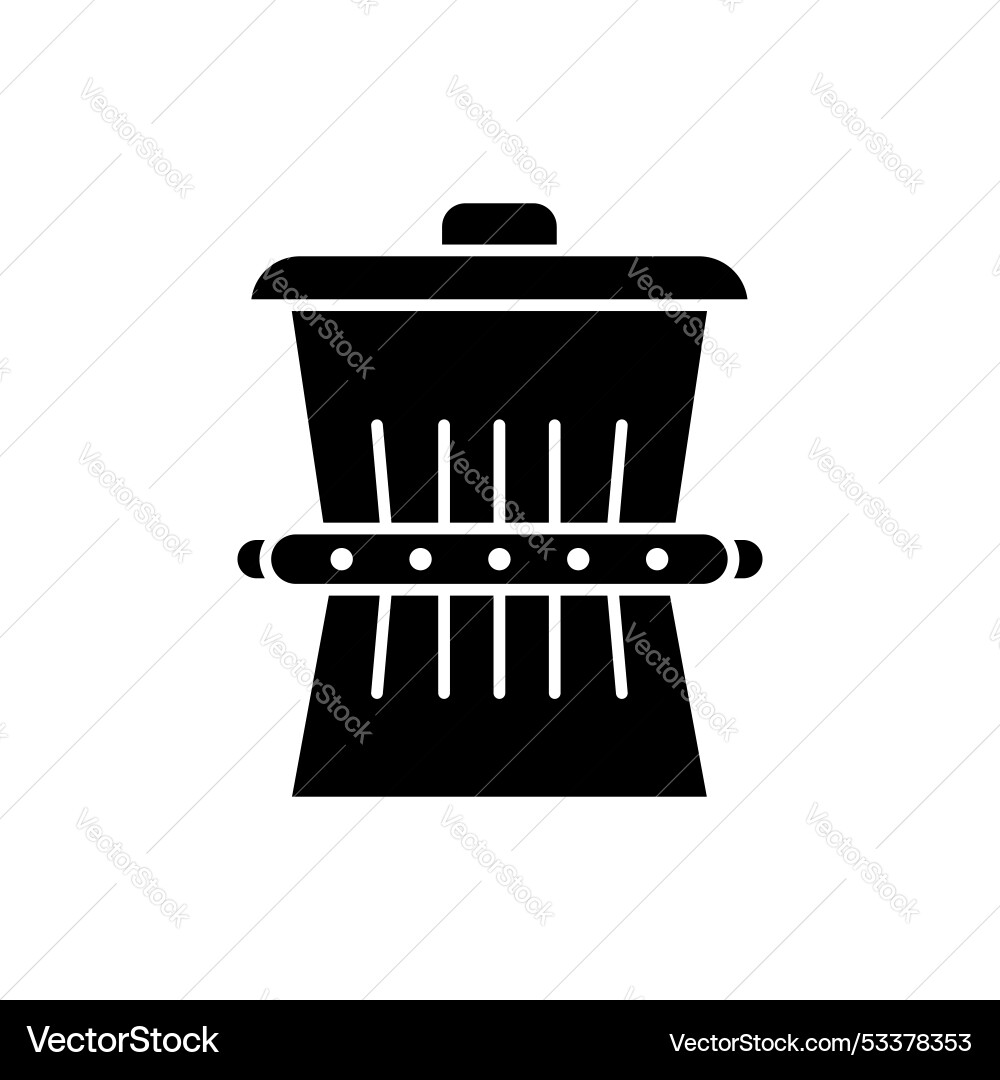 Waste reduction icon set reduce energy plastic Vector Image