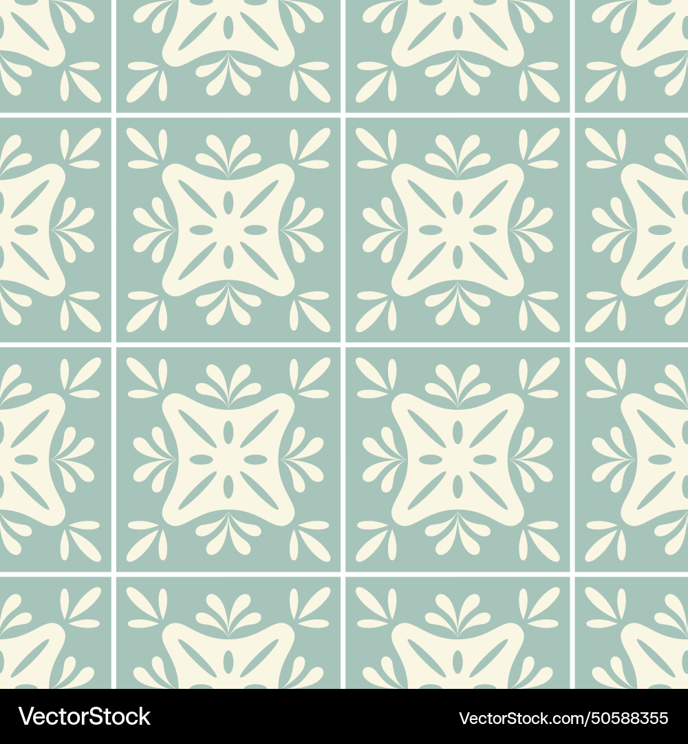 Mediterranean floor seamless pattern design Vector Image