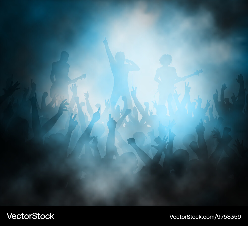 Rock concert Royalty Free Vector Image - VectorStock