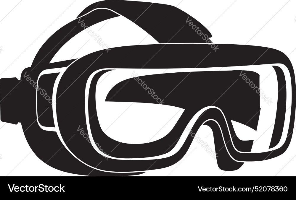 Pixel perception vr goggles icon emblem immersive Vector Image