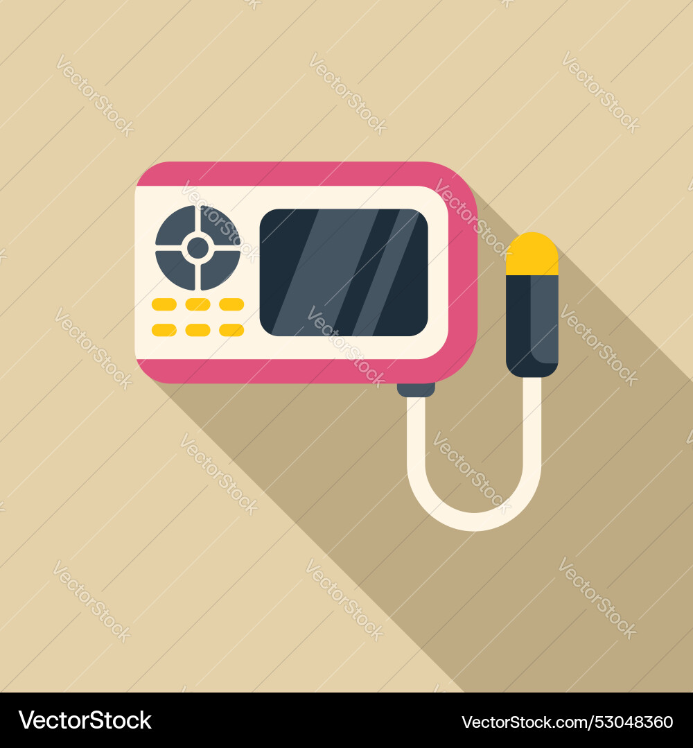 Portable ultrasound machine showing display screen