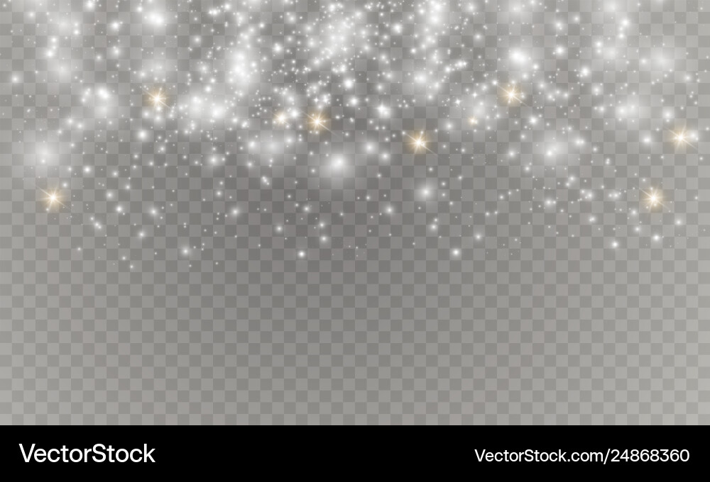 Sparkling magical dust Royalty Free Vector Image