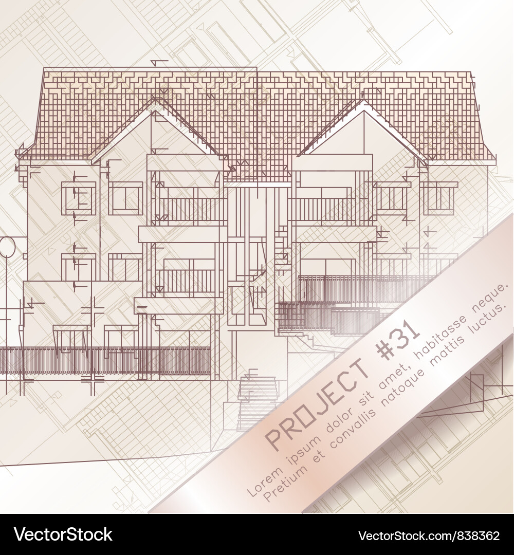 Architectural background Royalty Free Vector Image