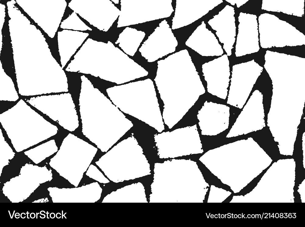 Stone masonry monochrome Royalty Free Vector Image