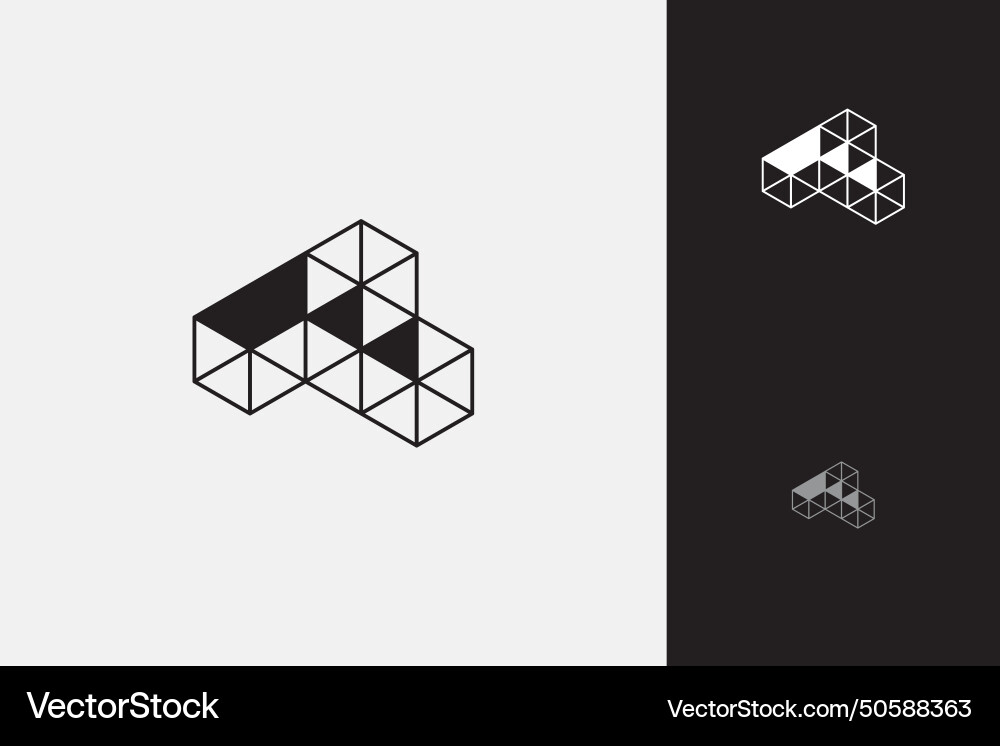 T construction logo design template Royalty Free Vector