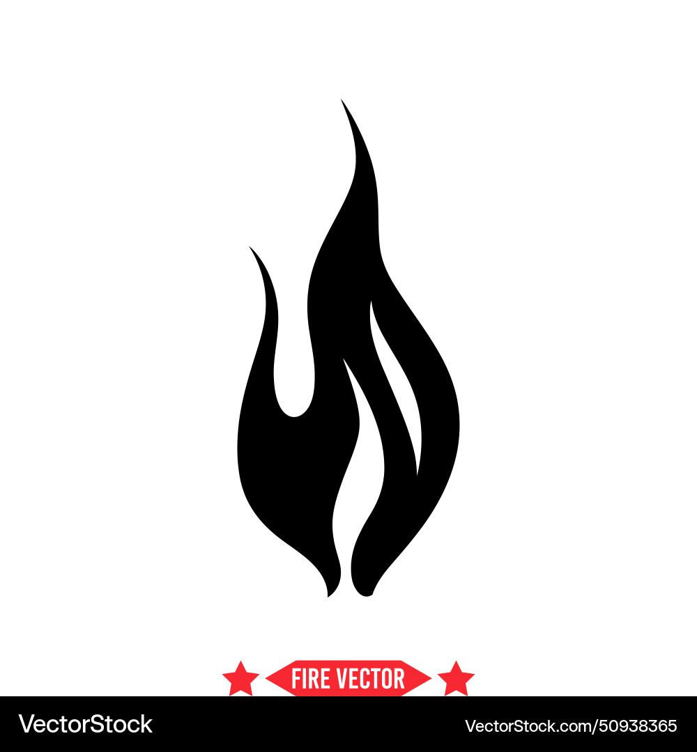 Fiery flourish a dazzling array of fire Royalty Free Vector