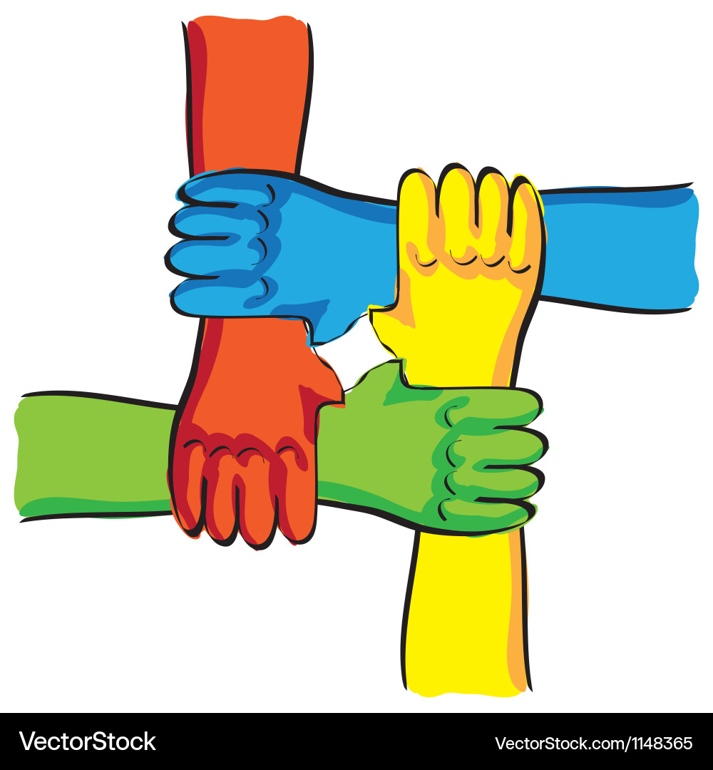 Teamwork Royalty Free Vector Image - VectorStock