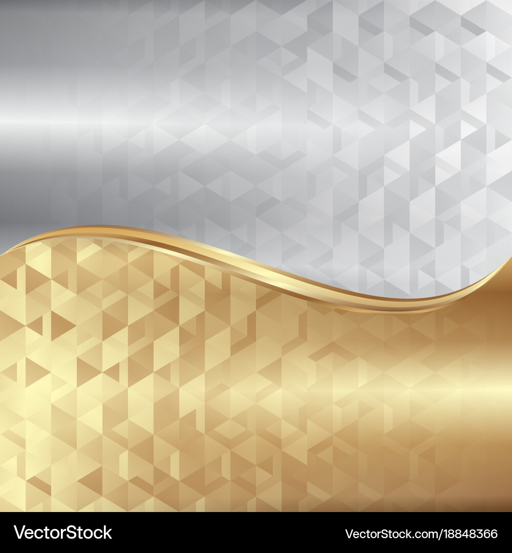 Abstract background with geometric shapes divided Vector Image