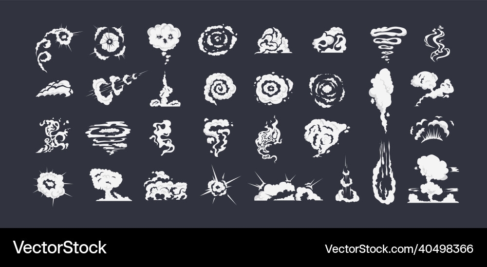 Realistic Smoke Vector Images (over 11,000)