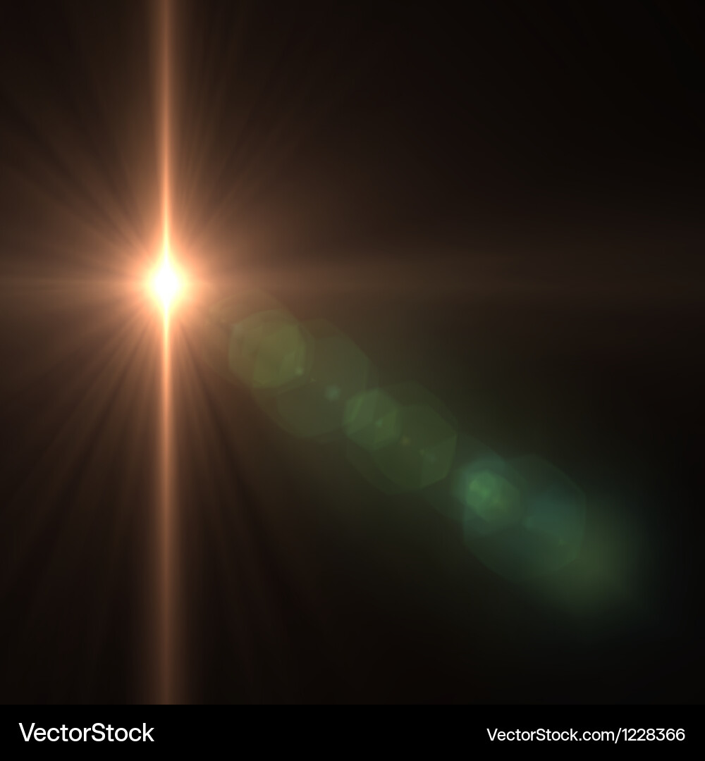 Flare Royalty Free Vector Image - VectorStock