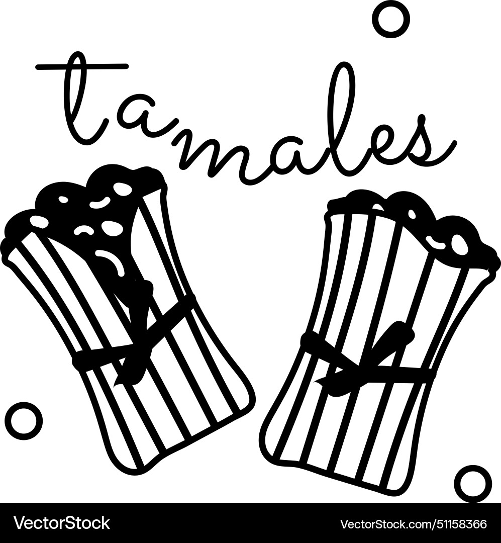 Tamales Royalty Free Vector Image - VectorStock