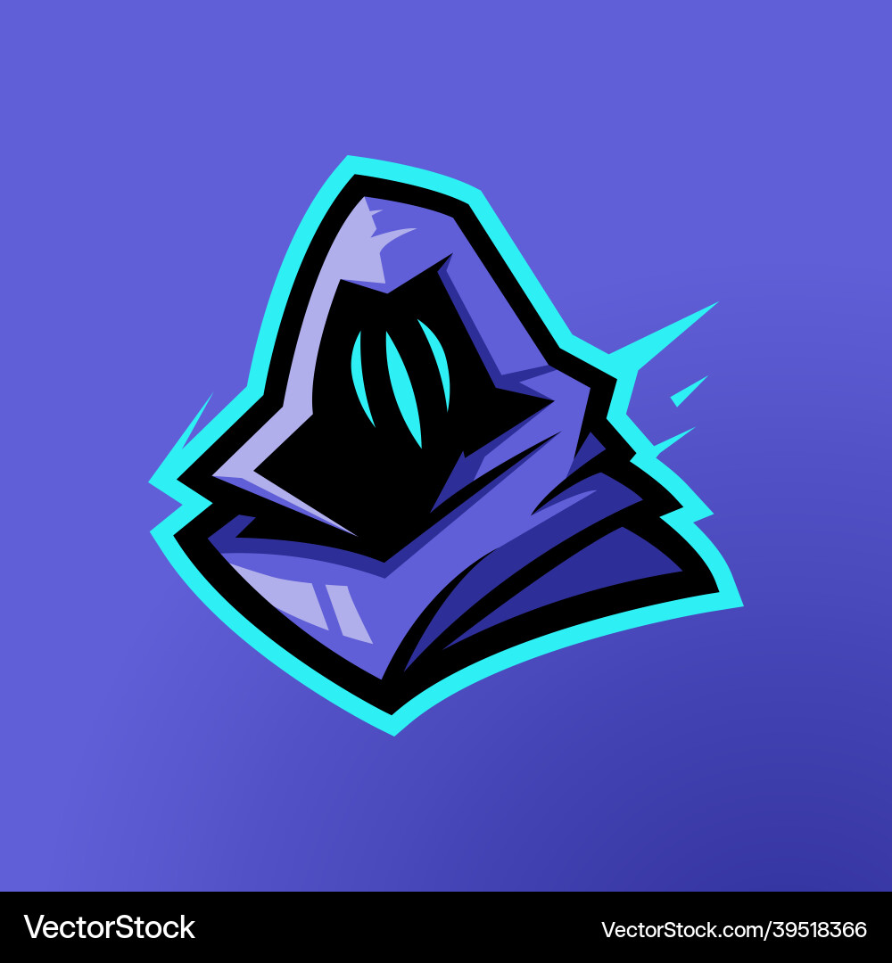 Valorant gaming character of omen Royalty Free Vector Image