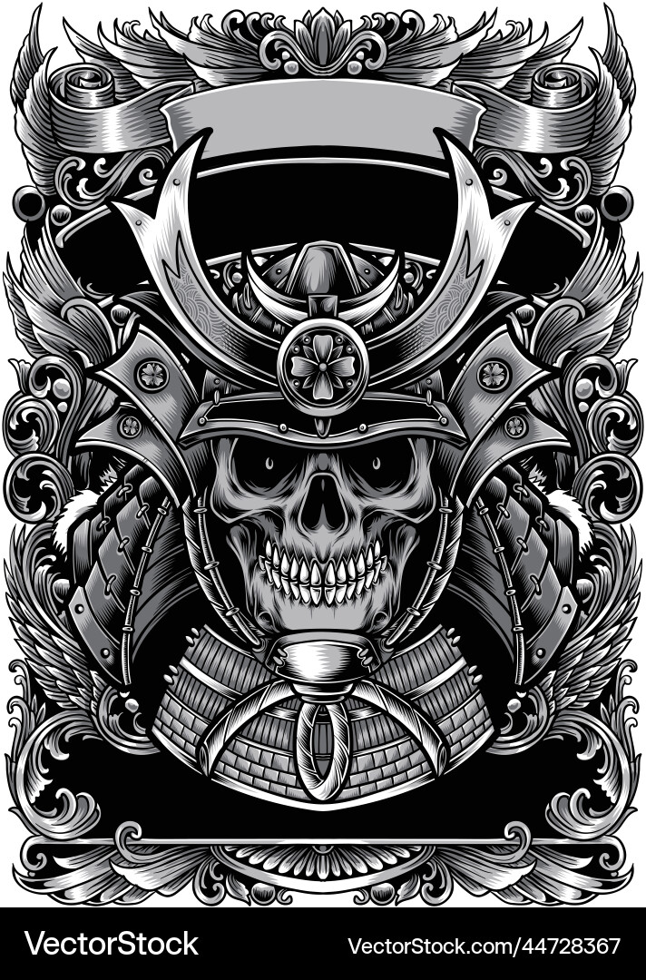 Samurai 05 Royalty Free Vector Image - VectorStock