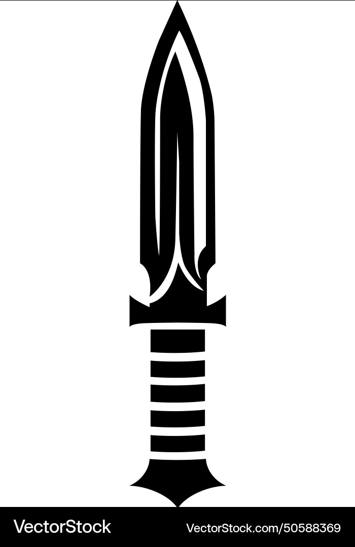 Dagger Royalty Free Vector Image - VectorStock