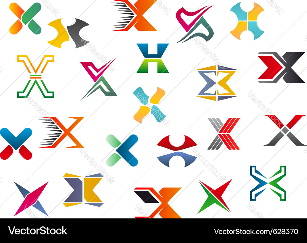 Letter X Style Vector Images (over 23,000)