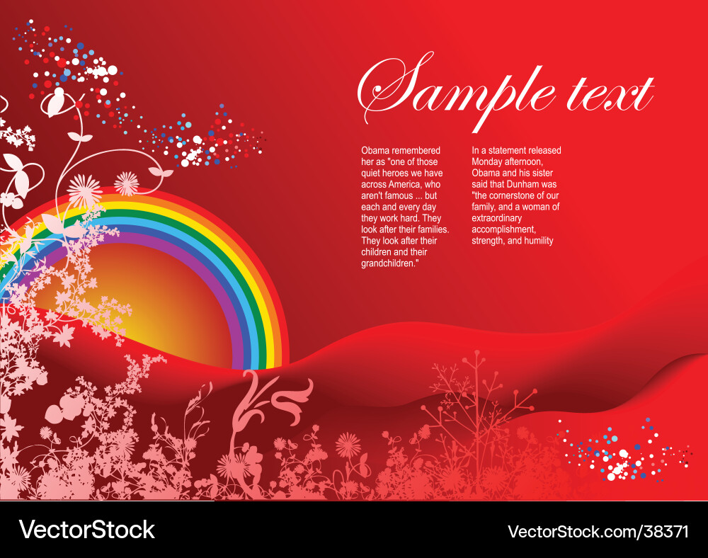 Greeting card background Royalty Free Vector Image