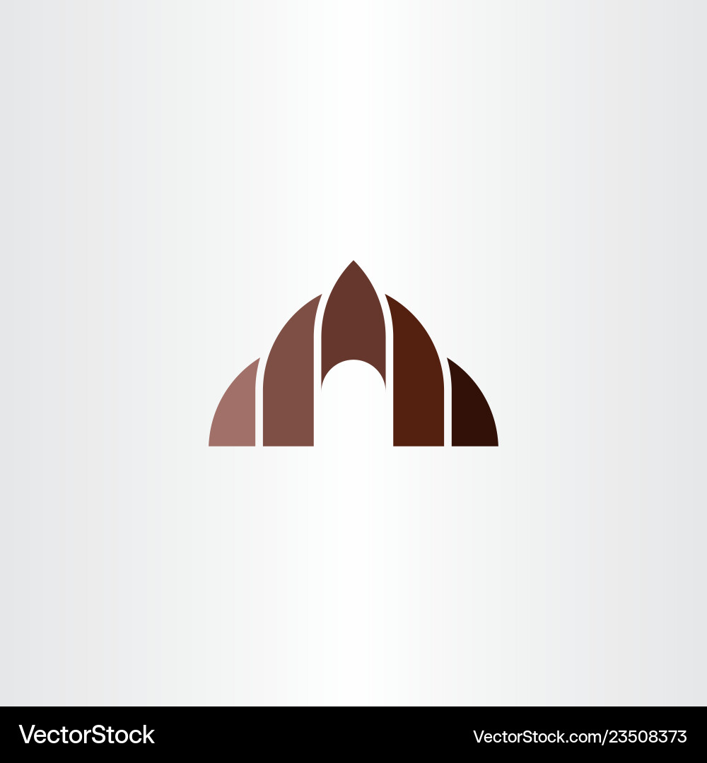 Cave icon logo symbol design Royalty Free Vector Image