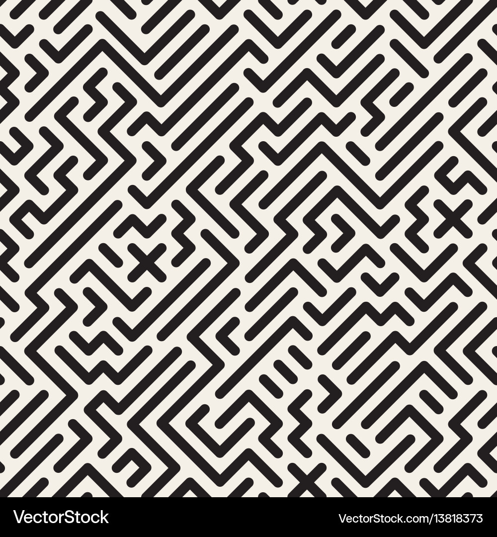 Geometric Striped Pattern Royalty Free Vector Image